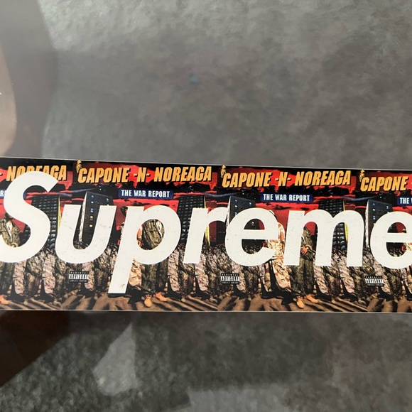 Supreme | Art | Supreme Capone N Noreaga Box Logo Sticker | Poshmark
